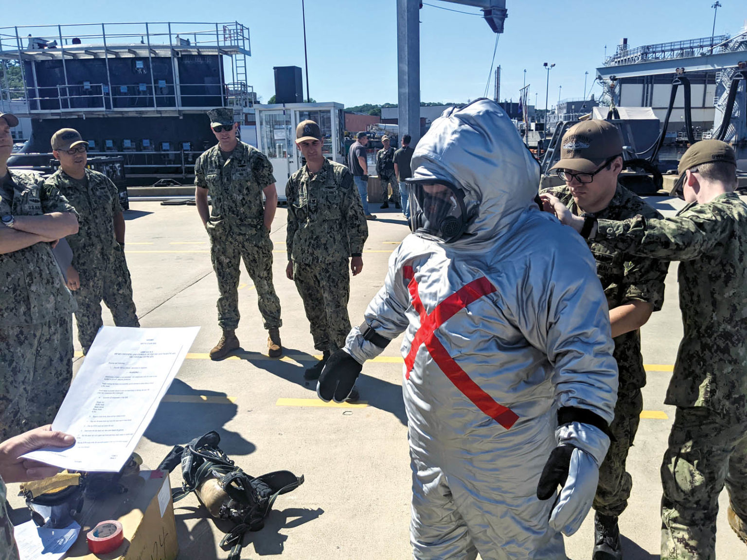 Propel develops new steam suit for Navy - Specialty Fabrics Review