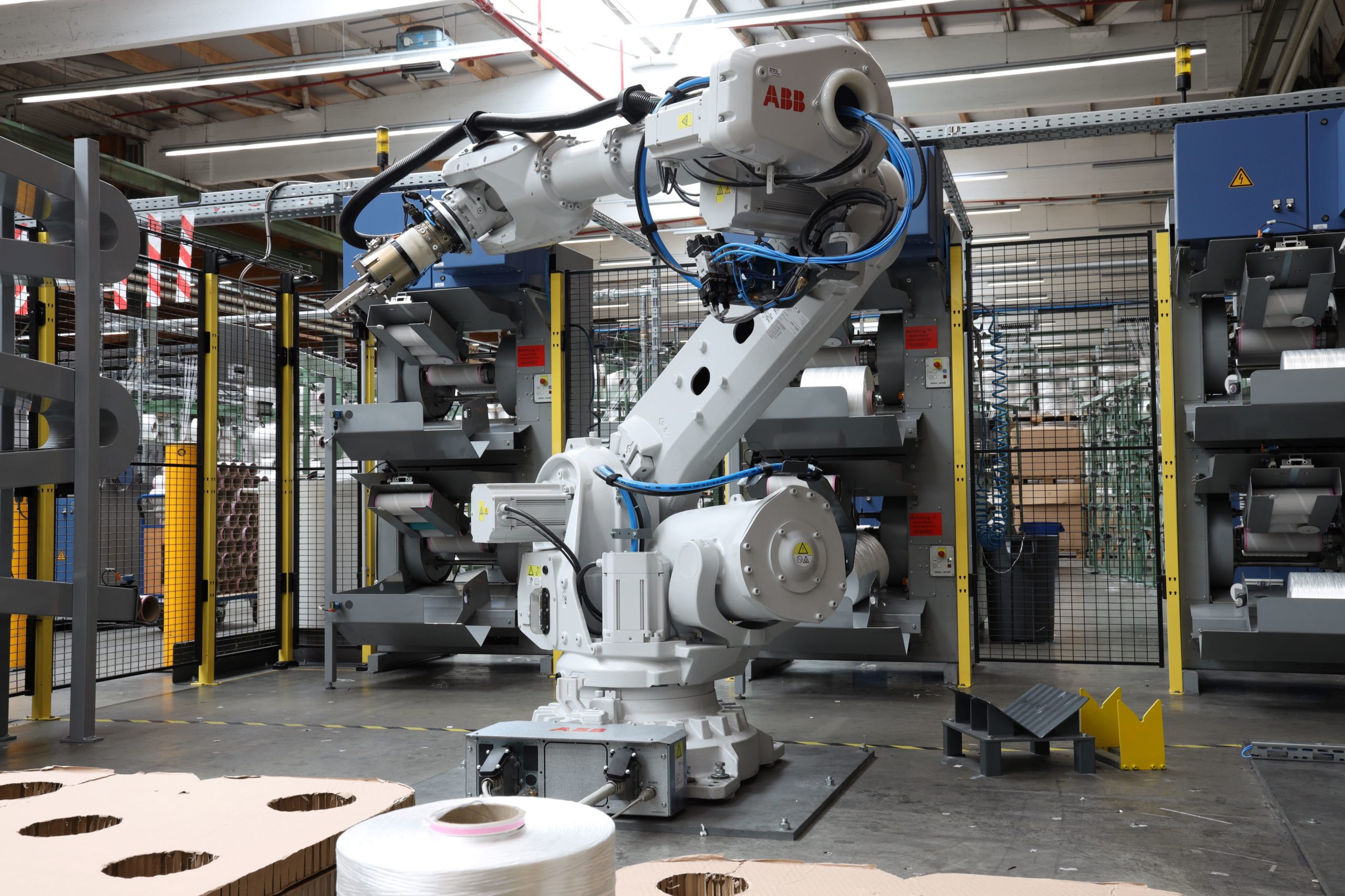 HUESKER implements first high-performance robot - Specialty Fabrics Review