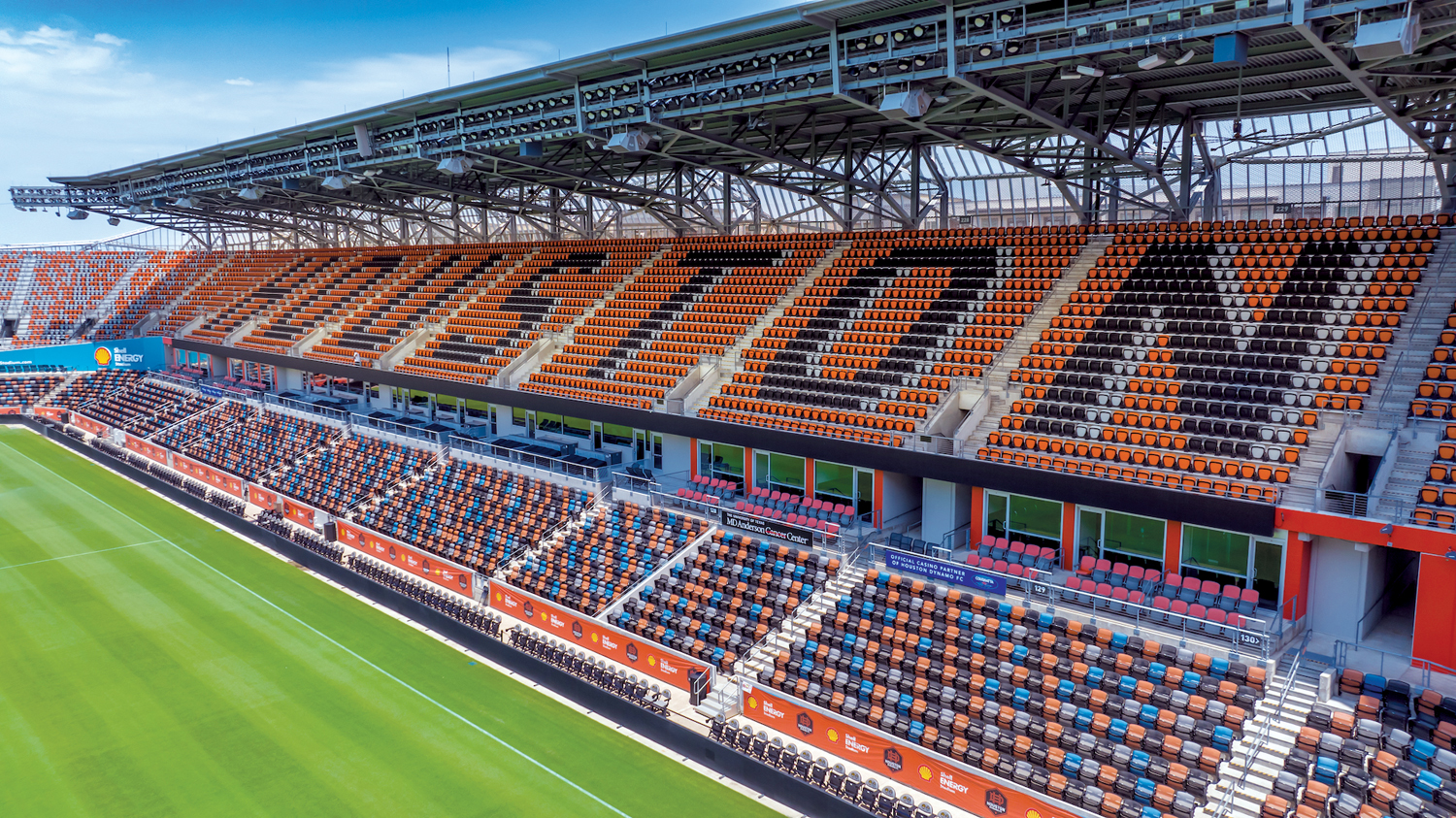 Mesh seats keep soccer fans cooler in Houston heat - Specialty Fabrics Review