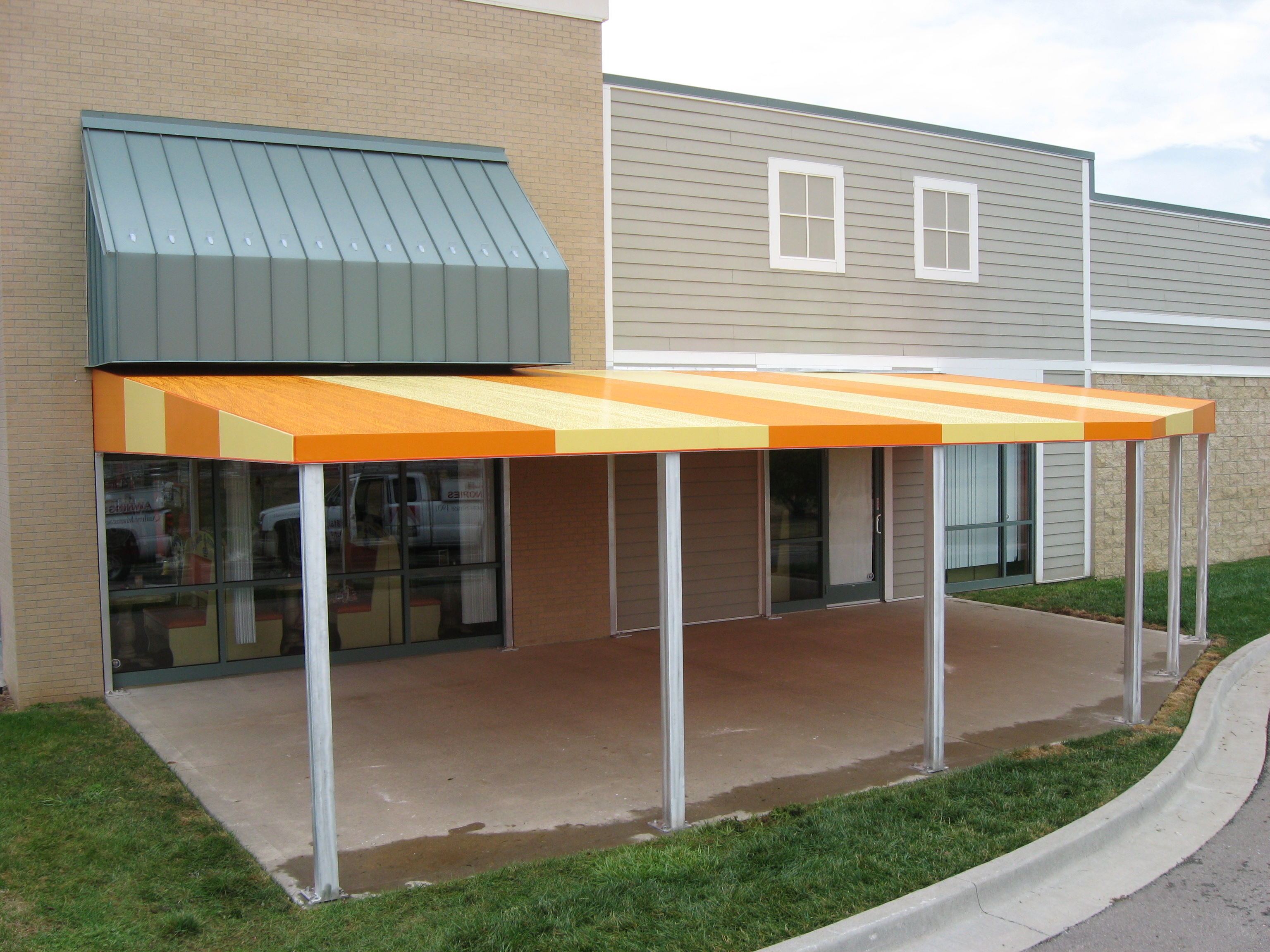 Tackling large-frame awnings and fabric structures - Specialty Fabrics ...