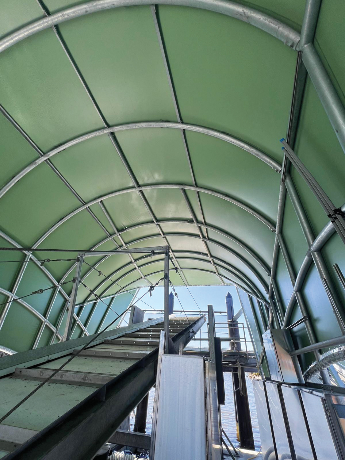Fabric canopy aids environmental protection efforts - Specialty Fabrics ...